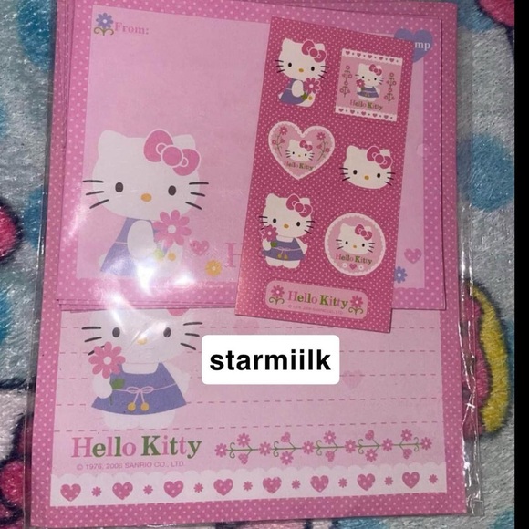 Hello Kitty | Other | Hello Kitty Letter Set | Poshmark
